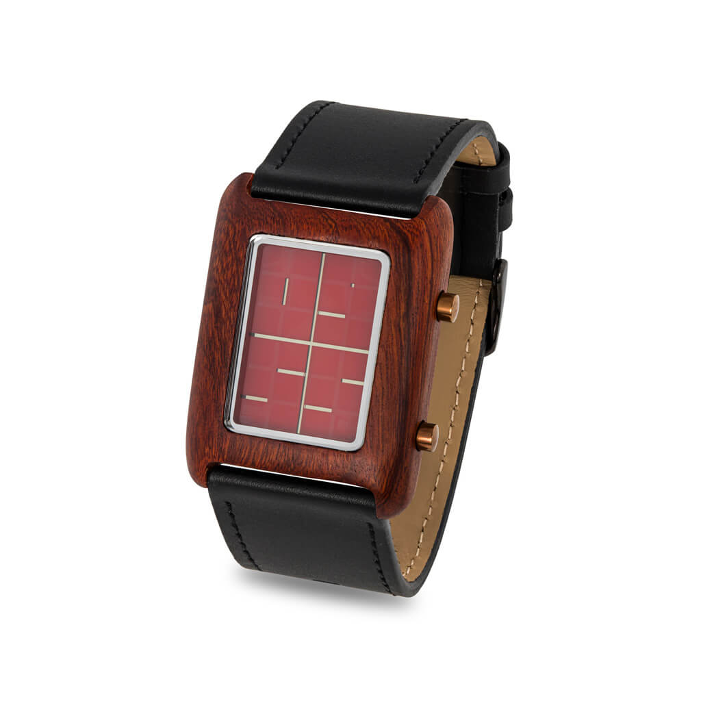Unique Watch Design | Stencil Wood | Tokyoflash Japan