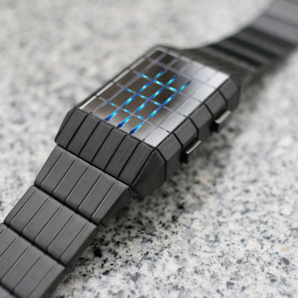 Futuristic LED Watch | Geomesh | Tokyoflash Japan