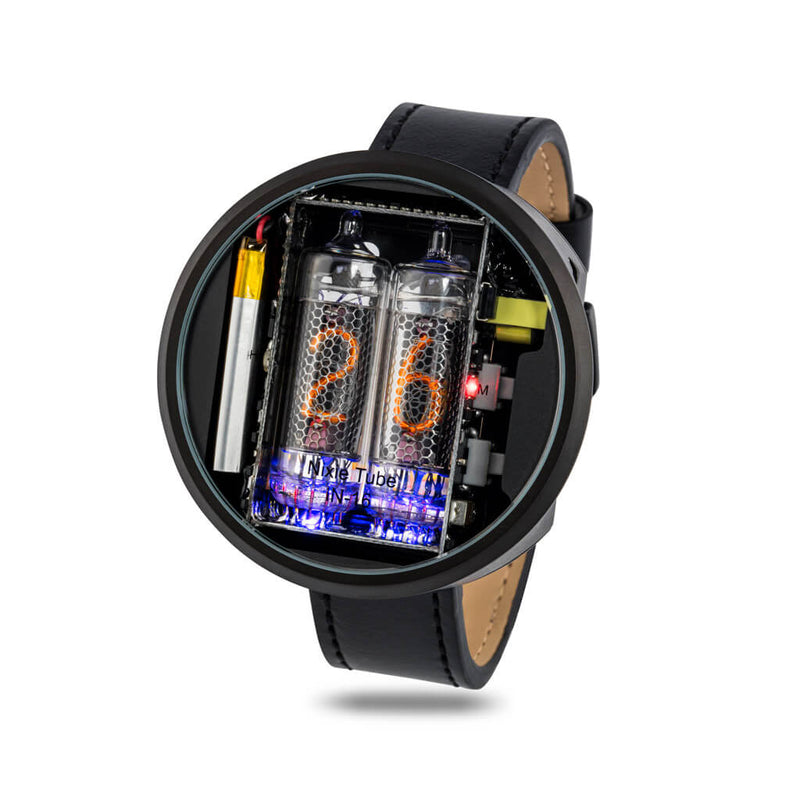 Retrofuturistic Watch | Model 2 Nixie Tube Watch | Tokyoflash Japan