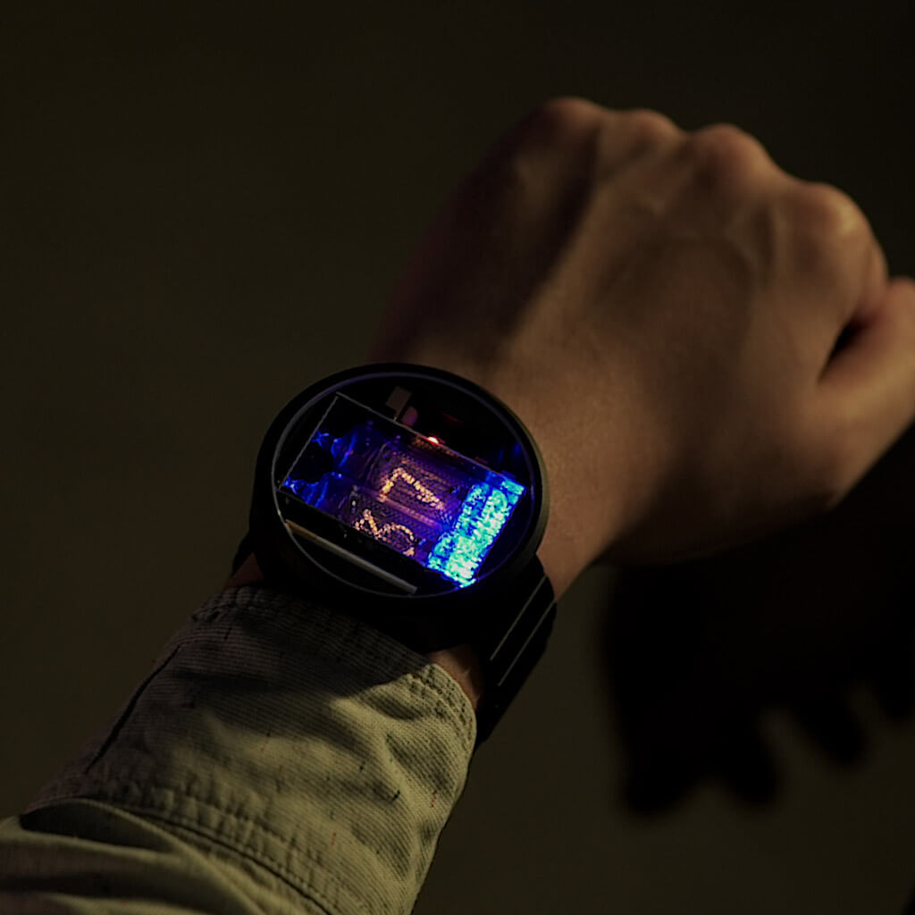 Retrofuturistic Watch | Model 2 Nixie Tube Watch | Tokyoflash Japan