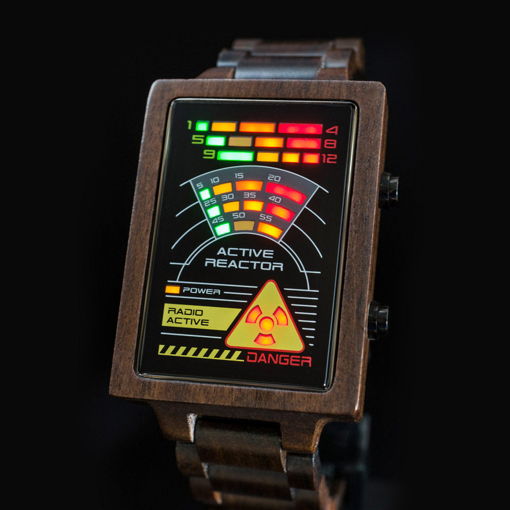 Crazy Watch Design | Radioactive Wood | Tokyoflash Japan