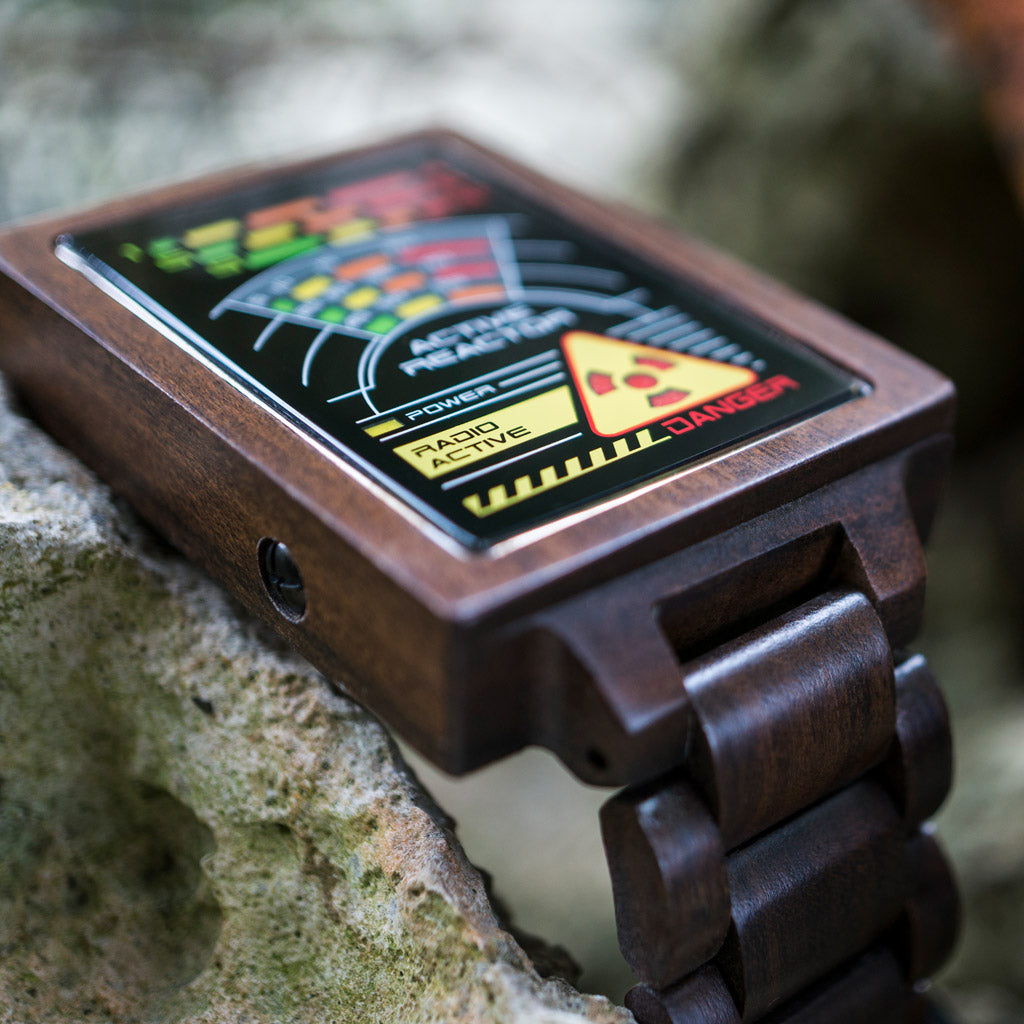 Crazy Watch Design | Radioactive Wood | Tokyoflash Japan