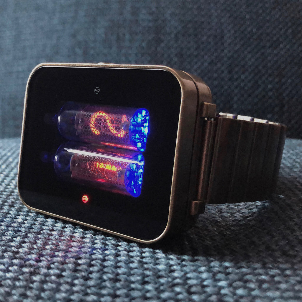 Retro Futuristic Watch | Nixie Tube Watch | Tokyoflash Japan