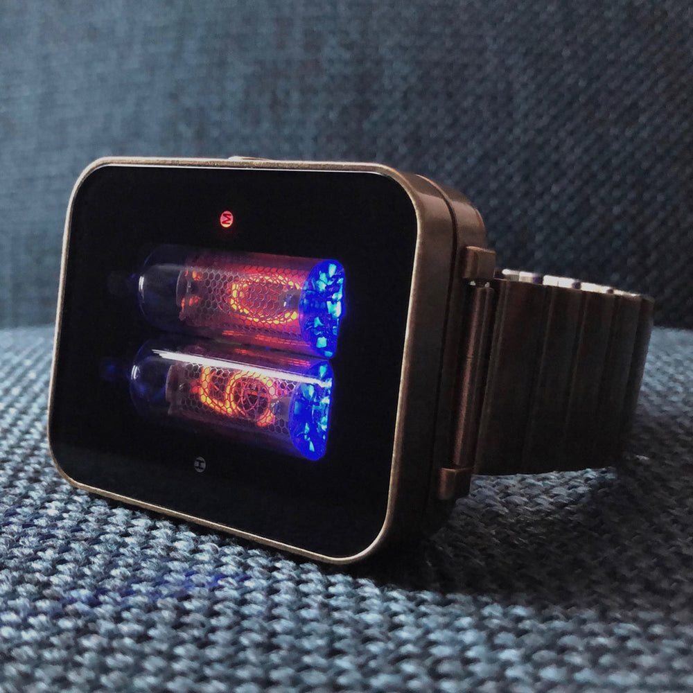 Retro Futuristic Watch | Nixie Tube Watch | Tokyoflash Japan