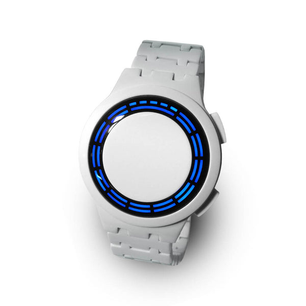 Creative LED Watch Design | RPM Acetate White | Tokyoflash Japan