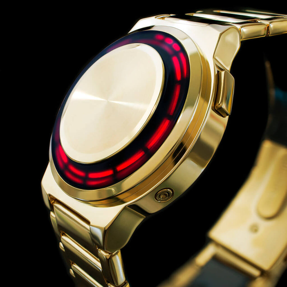 Creative LED Watch Design | RPM Gold | Tokyoflash Japan