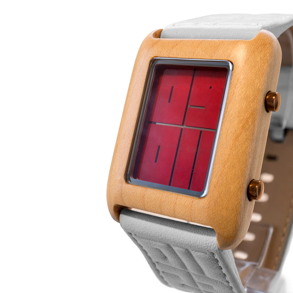 Unique Watch Design | Stencil Wood | Tokyoflash Japan