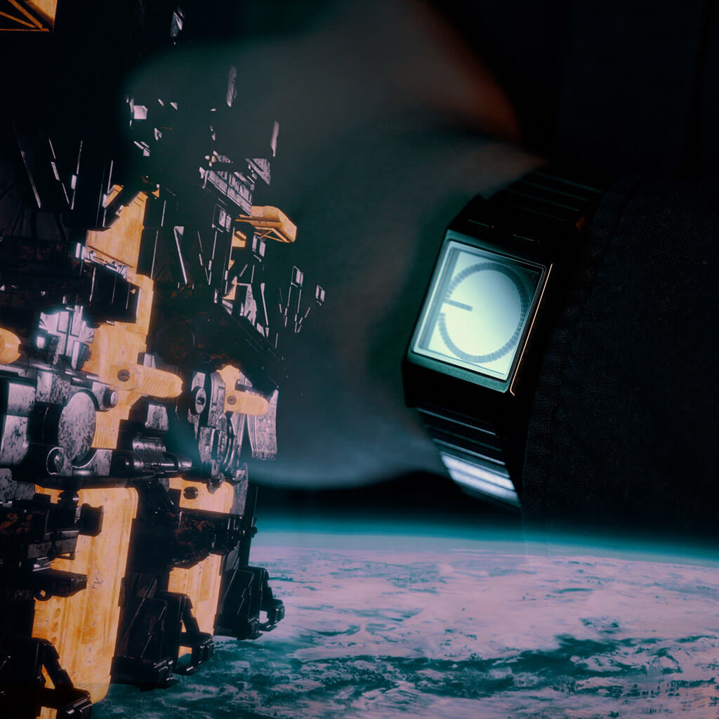 Creative Minimal Watch Design | Zero-G | Tokyoflash Japan